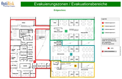 Notfallplan - Evakuation - Evakuierung